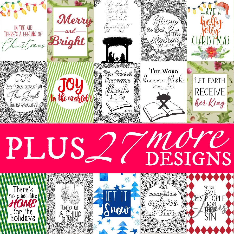 Ultimate Christmas Printable Pack – A Divine Encounter Shop